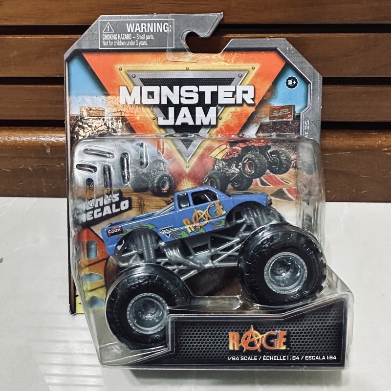 2022 Monster Jam Series 25 Rage 1:64 Diecast Truck | Shopee Singapore