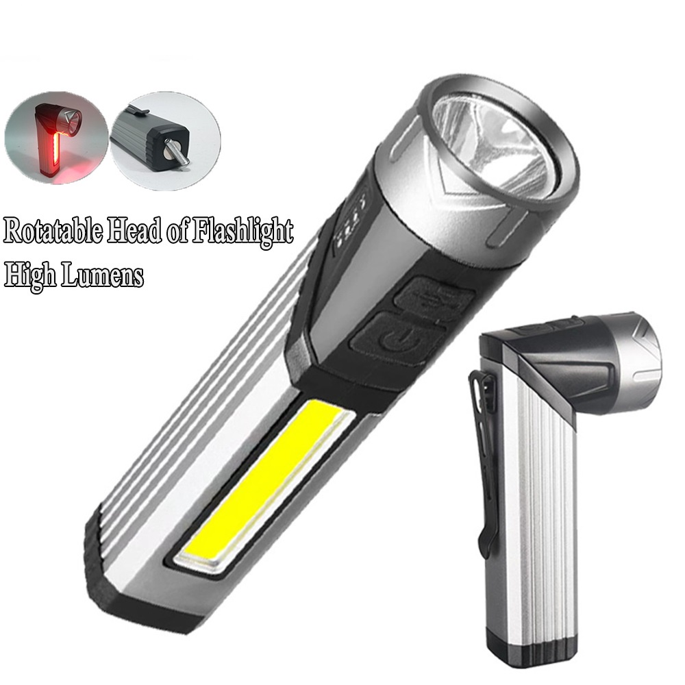 LED torchlight powerful rechargeable emergency led light Working Light ...