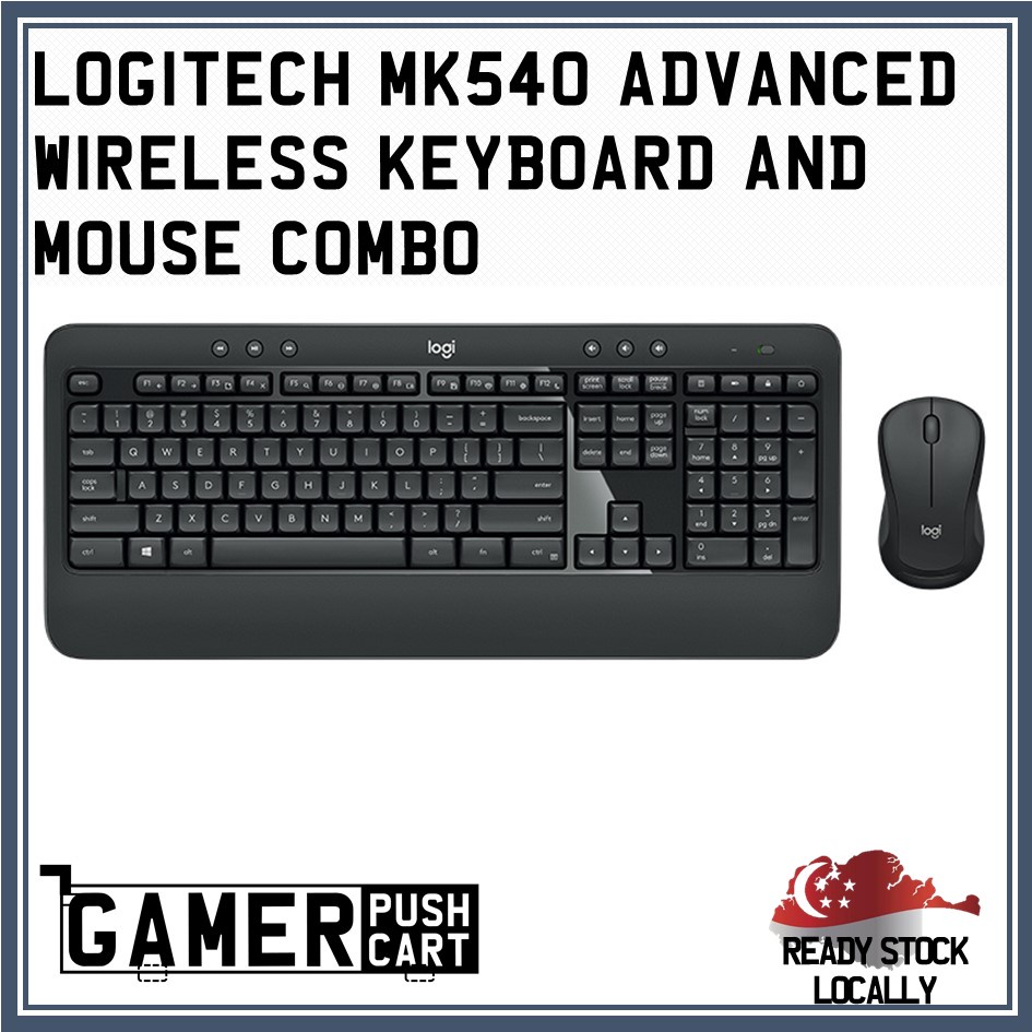 Logitech Mk545 Advanced Wireless Keyboard And Mouse Combo Shopee Singapore