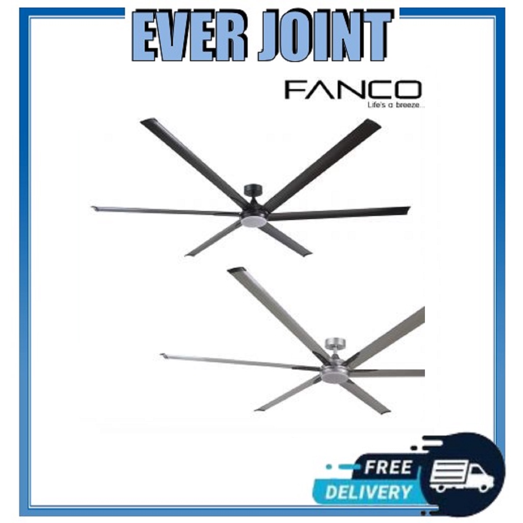 FANCO E-LITE CEILING FAN 96INCH WITHOUT LED | Shopee Singapore