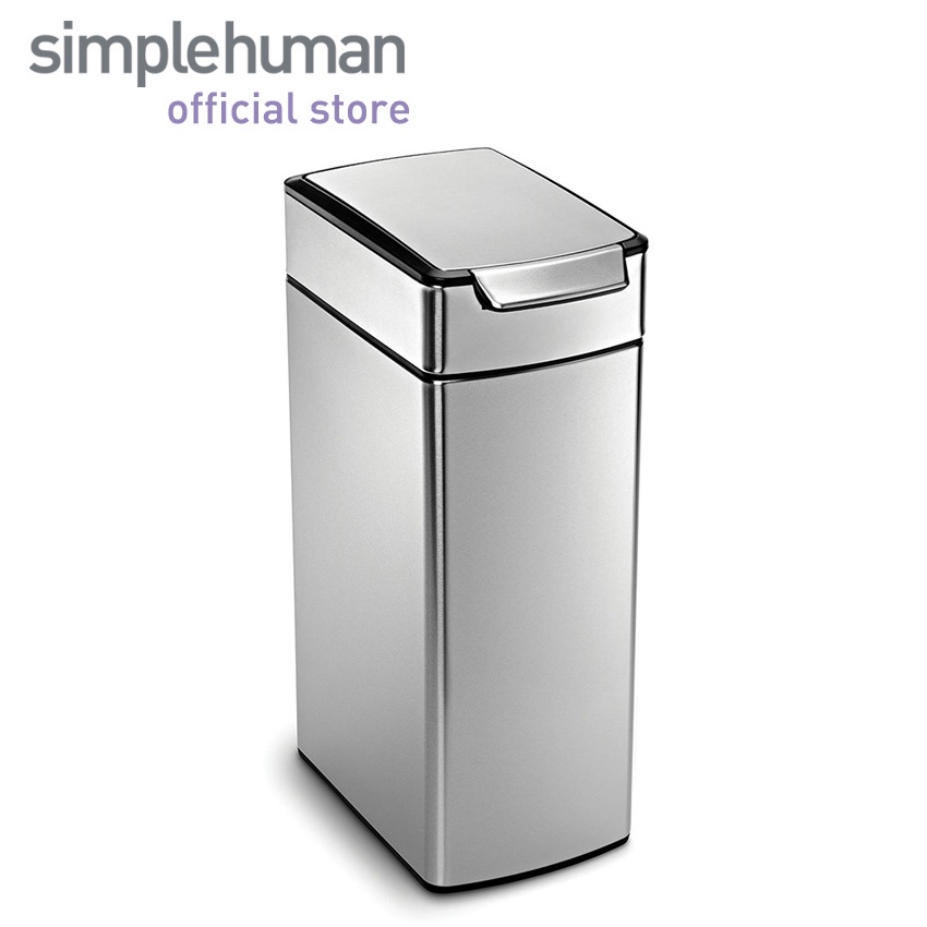 simplehuman 40L Slim Touch-Bar Trash Bin | Shopee Singapore