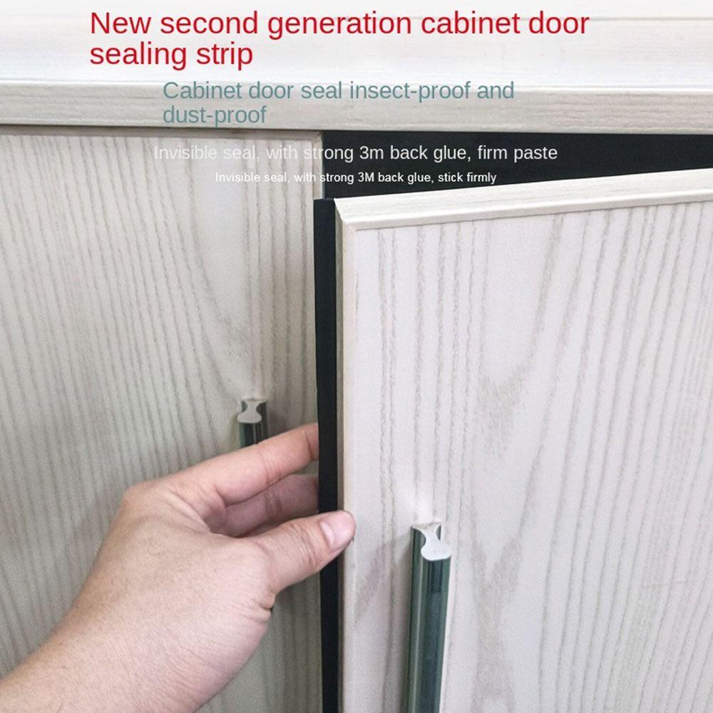 MOLIHA Cabinet Door Strip Moisture-proof Wardrobe Seal Insect-proof ...