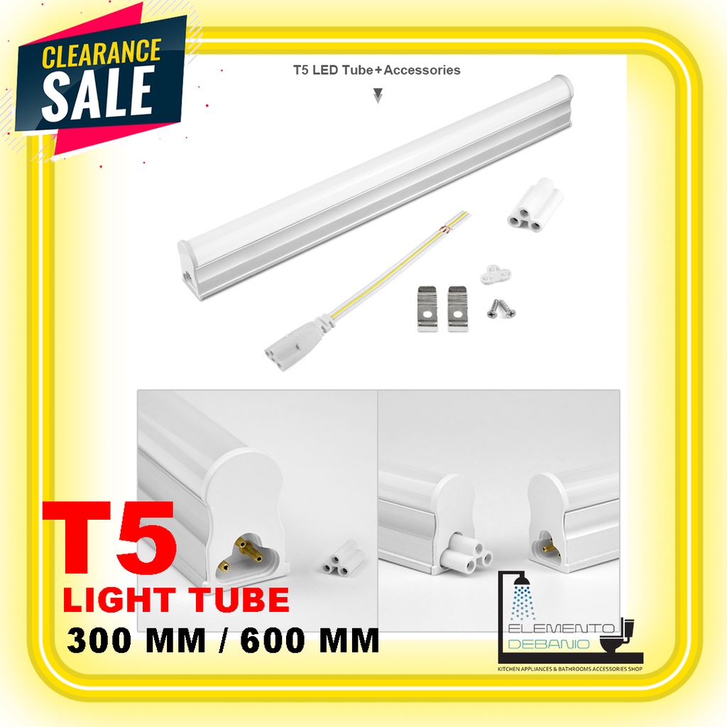 Elemento Debanio T5 Led Tube 300mm/600mm ( Daylight/Cool White/Warm ...