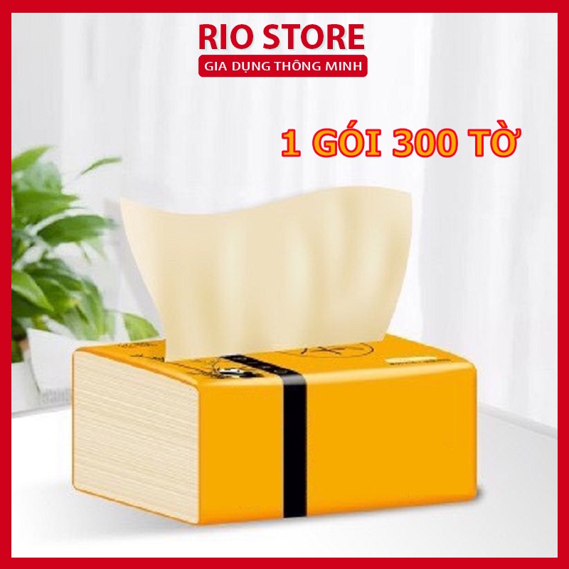 Standard panda tissue paper 300 sheets, clean paper, naturally tough ...