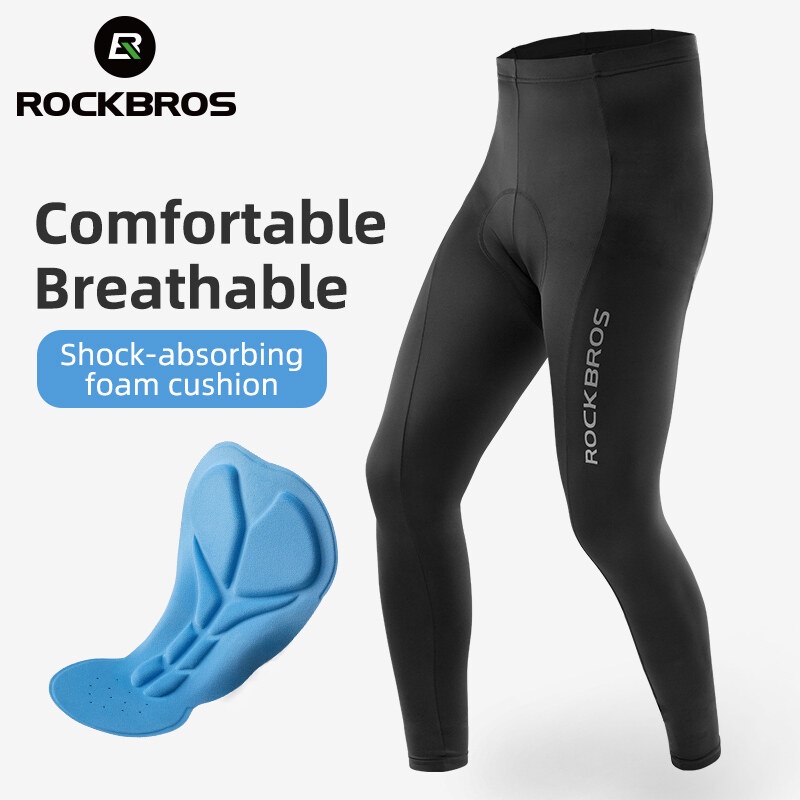 ROCKBROS Men's Cycling Pants Breathable Sports Leggings Comfortable ...