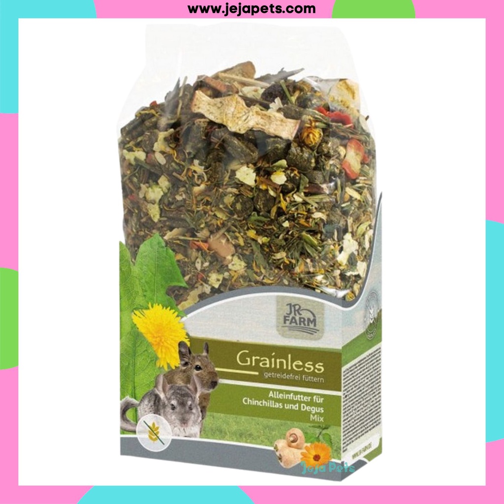 JR Farm Grainless Mix Chinchilla Food - 650g | Shopee Singapore