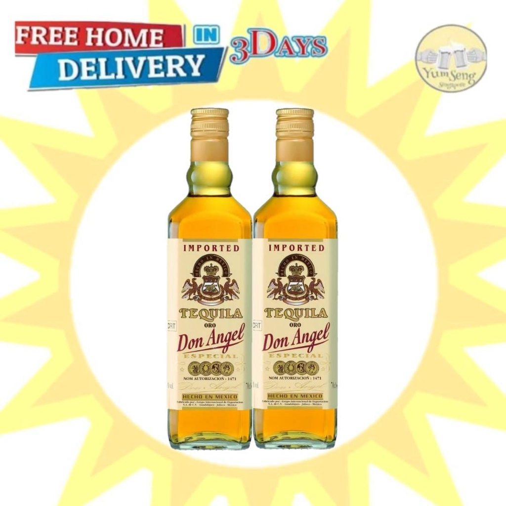 DON ANGEL GOLD TEQUILA 700 ml (Bundle of 2) | Shopee Singapore