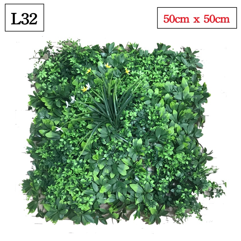 Decoration Plant Wall, Artificial Plant Wall Backdrop Fake Grass ...