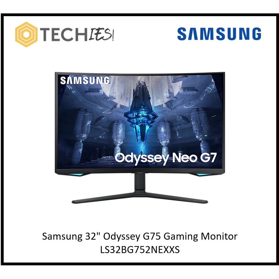 Samsung 32" Odyssey G75 Gaming Monitor LS32BG752NEXXS | Shopee Singapore