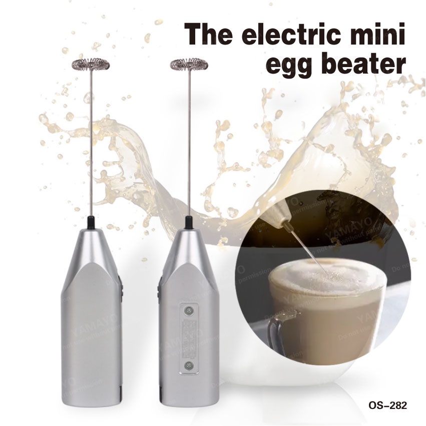 Electric Mini Egg Beater || Handheld Milk Coffee Mixer Frother || Whisk Stirrer Kitchen Foam ...