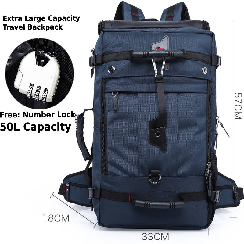🔥 SG READY STOCK🔥 KaKa Extra Large Travel Backpack KA-2070-1 Big ...