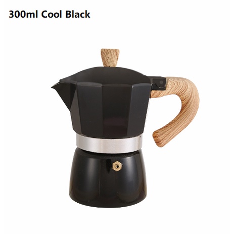 Moka Pot Italian Coffee Maker Aluminum Mocha Espresso Percolator Kettle ...
