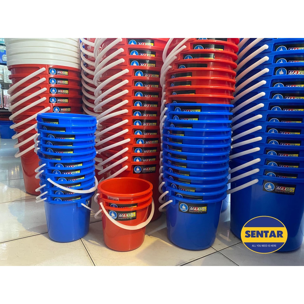Unica Gallon Heavy-Duty Plastic Utility Pail/Bucket (50/100/150/200/300 ...