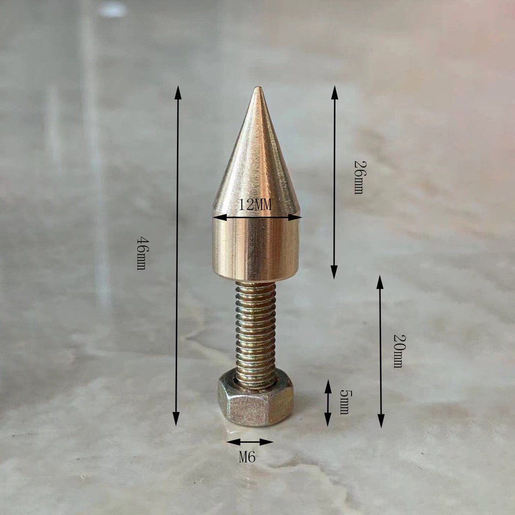 HiFi Audio M6 M8 M10 Speaker Spikes Amplifier Rack Stand Feet Pad Brass ...