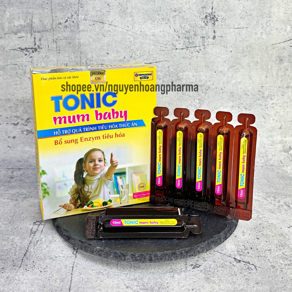 Tonic MUM BABY syrup helps children eat well and increase nutrient ...