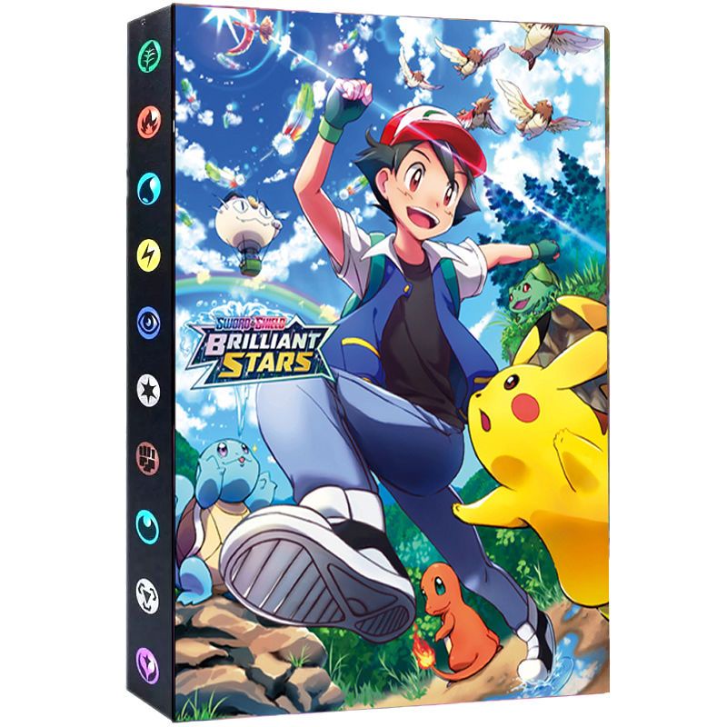 Pokémon Card Collection Book 9 Palaces 30 Pages Can Hold 540 Cards ...