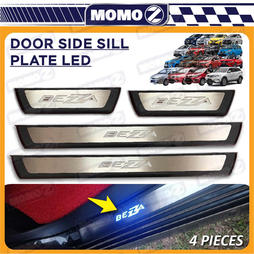 CAR LED Sill Plate PROTON PERODUA Car Door Side Step Protector | Shopee ...