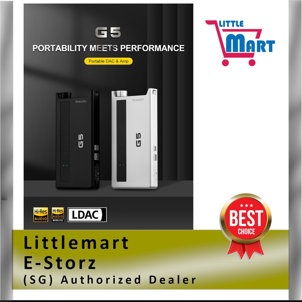 🎵 (SG) Topping G5 Bluetooth DAC AMP | Shopee Singapore
