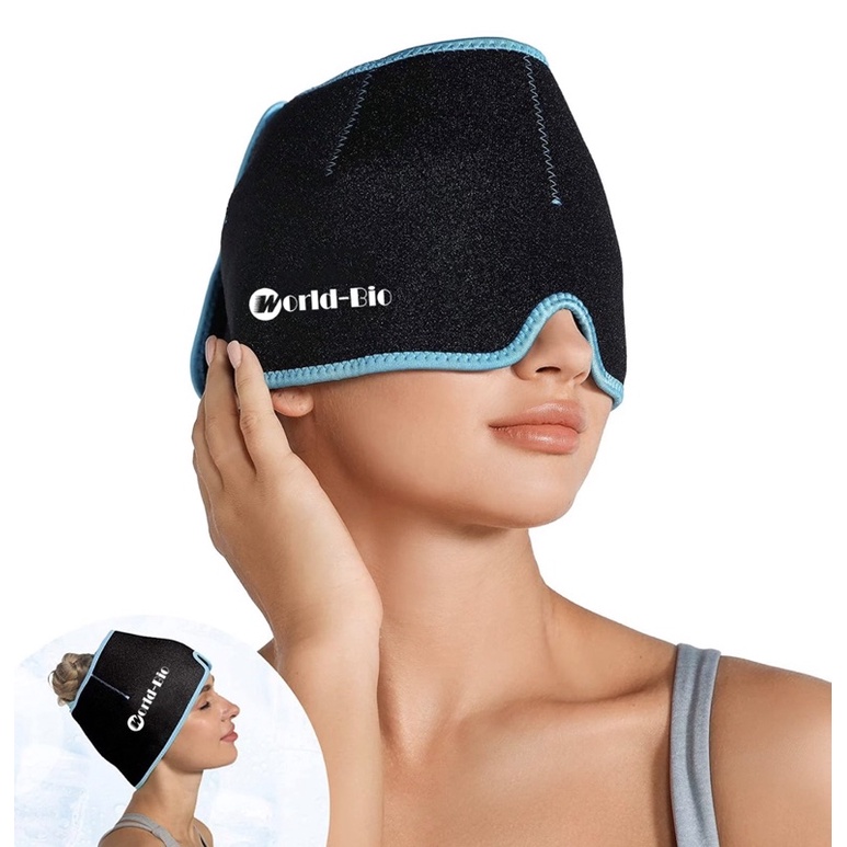 Cooling Migraine Relief Headache Reliever Reusable Ice Pack Heat Pack ...