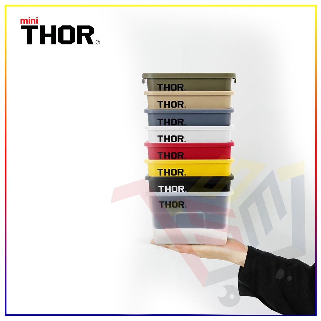 Mini THOR 1L Storage Box with Lid/Container Box/Stackable Storage Box ...