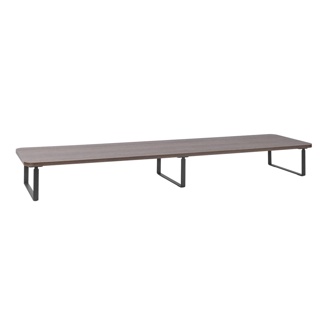 ULTi Teak Wood & Steel Monitor Riser Stand | Ergonomic Design | Walnut ...