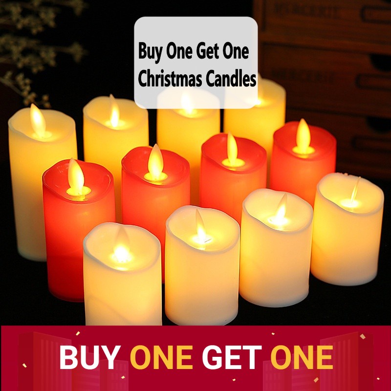 [Buy One Get One]Christmas Home Decoration Lamp LED Night Light Tea ...