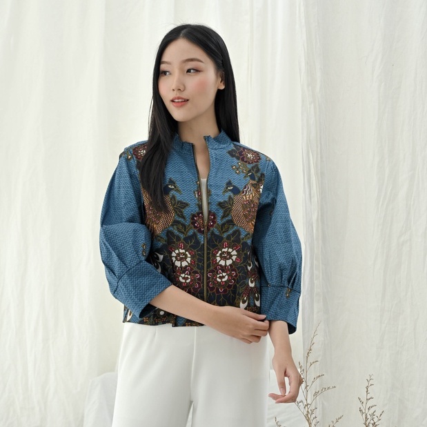 Outer Batik 135 SMA/Modern Women's Batik Jacket/Batik Outer/Batik ...