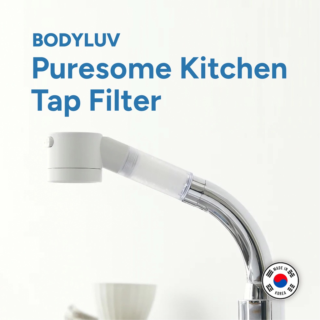 Bodyluv Puresome Kitchen Shower Head Tap Filter Made In Korea | Shopee ...
