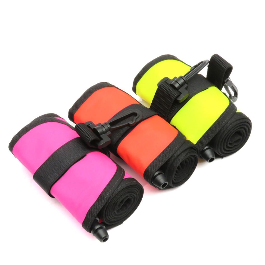 Surface Marker Buoy Scuba Diving with Rotatable Hook SMB Inflatable ...
