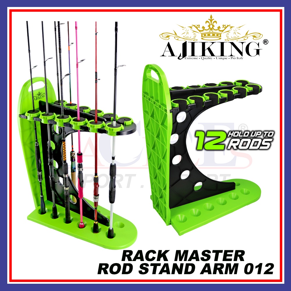 Ajiking Rack Master ARM012 – Rak Joran Pancing (Muatan Hingga 12 Batang ...