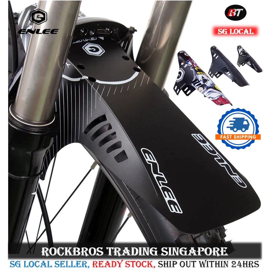 [SG Seller] Enlee mud guard bicycle fender bicycle mudguard MTB hard ...