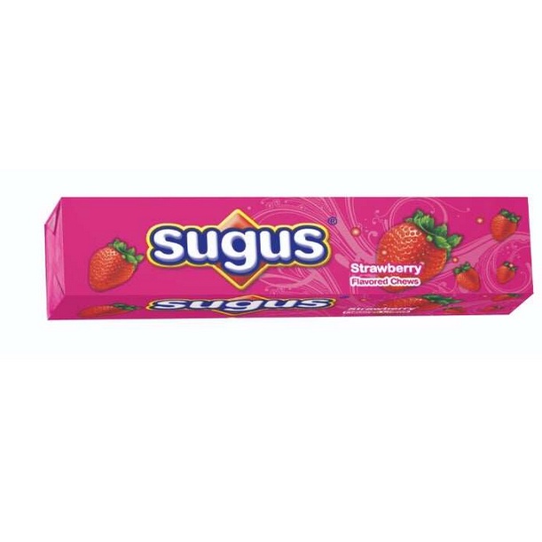Sugus Strawberry Flavoured Chewable Candy 30g | Shopee Singapore