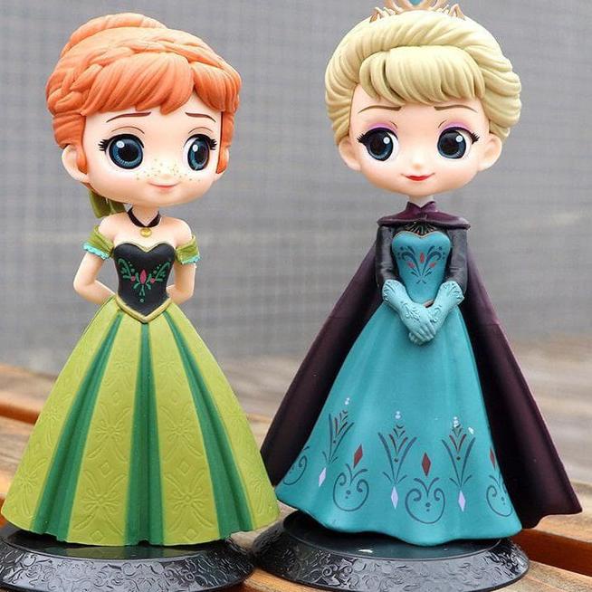 Frozen Anna ELSA Figure Toys - ELSA - B A69 jk | Shopee Singapore