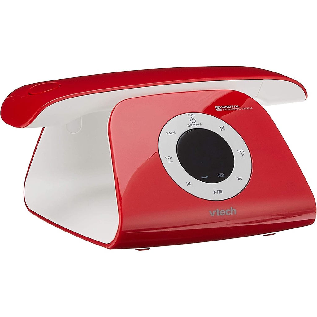 Vtech LS6185A Twin Bundle Combo Retro Designer Cordless Phone with ...