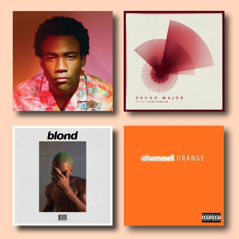 Frank Ocean, Childish Gambino, Bruno Major Inspired Vinyl (Album Cover ...