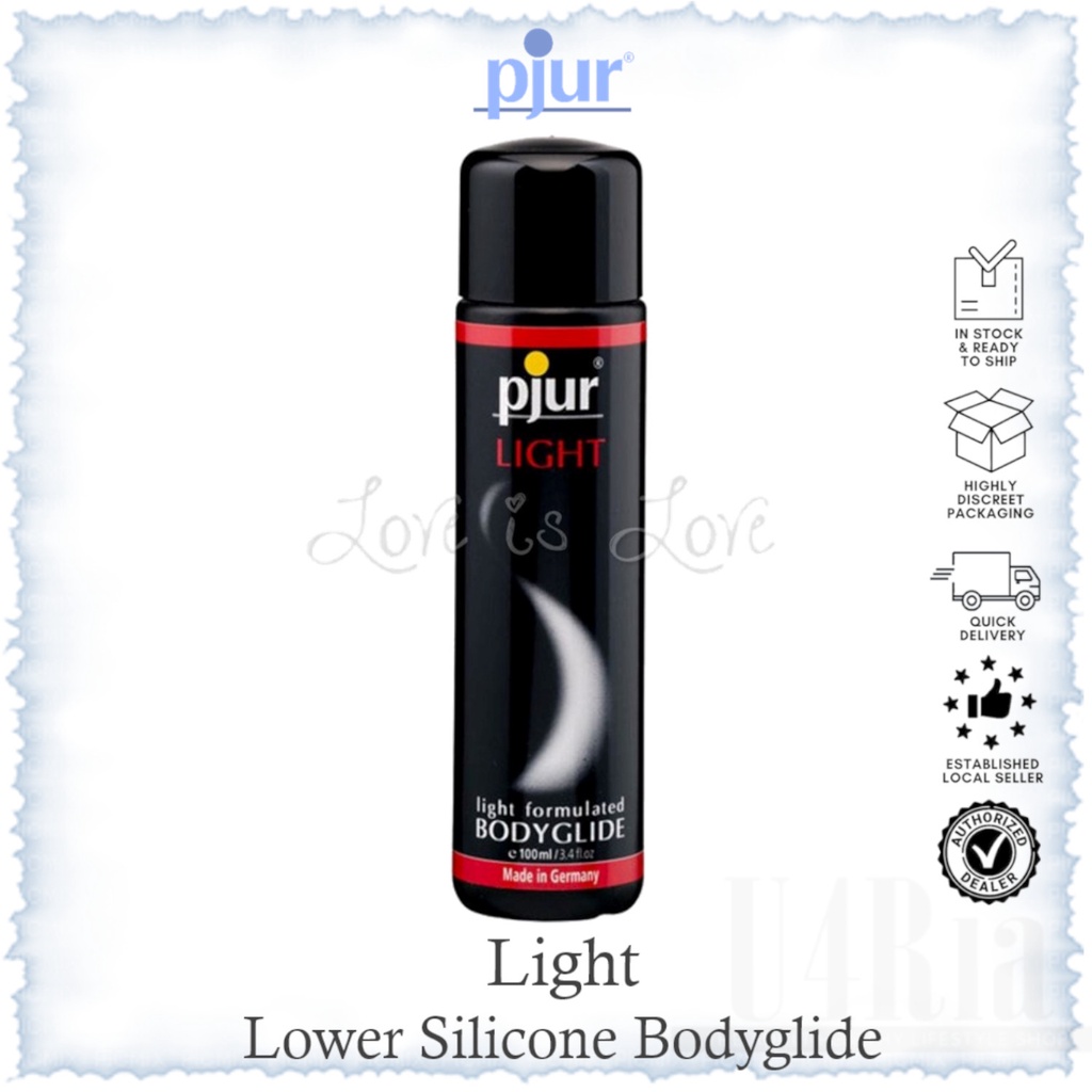 Pjur Light Lower Silicone Bodyglide 100 ml (3.4 fl oz) (Expiry 2025 ...