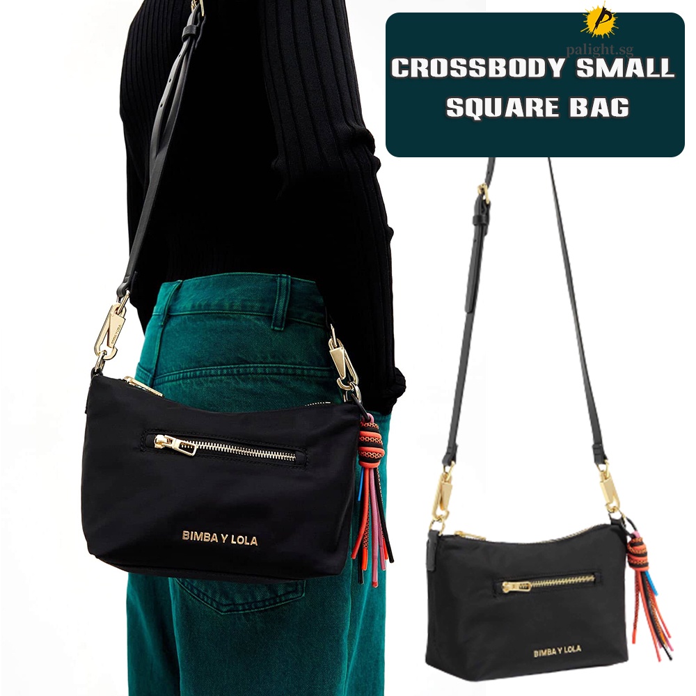 Women's Nylon Shoulder Bag Casual Elagant Small Square Crossbody Bag ...
