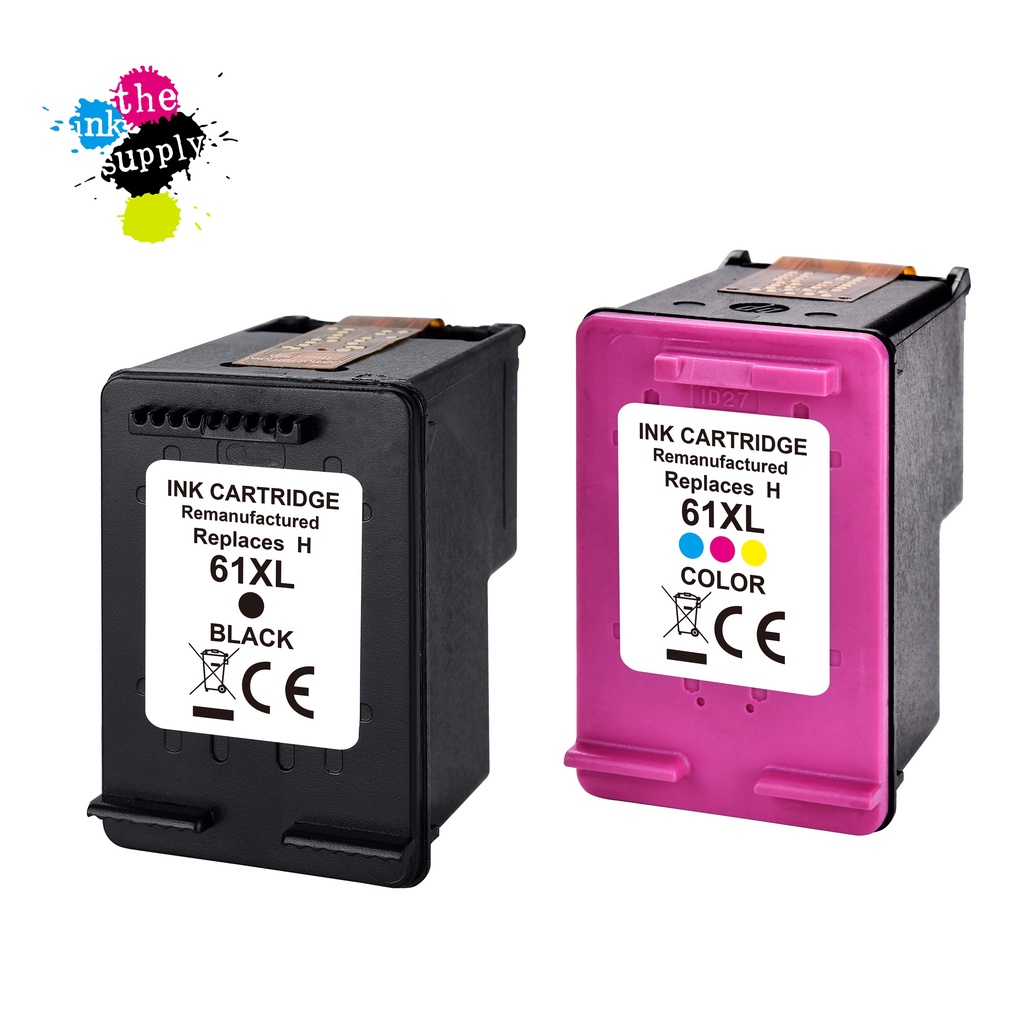 HP 61XL Compatible HP Ink Cartridge for DeskJet, OfficeJet Envy Inkjet ...