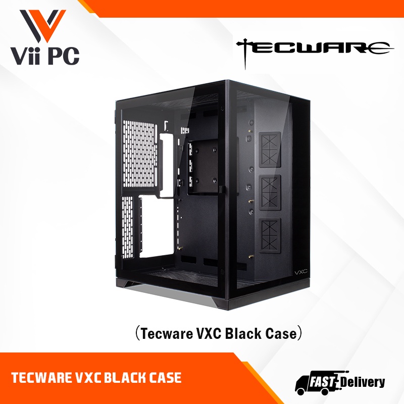 Tecware VXC Black ATX Tower Chassis (TWCA-VXCBK) | Shopee Singapore