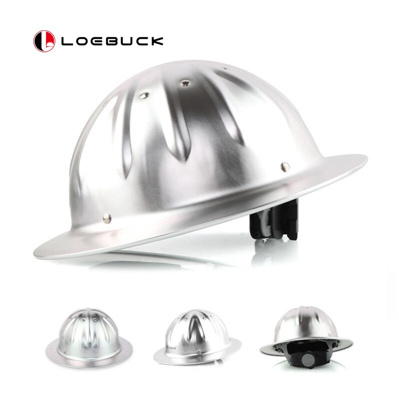 LOEBUCK helmet GM762 aluminum alloy site workers outdoor construction ...