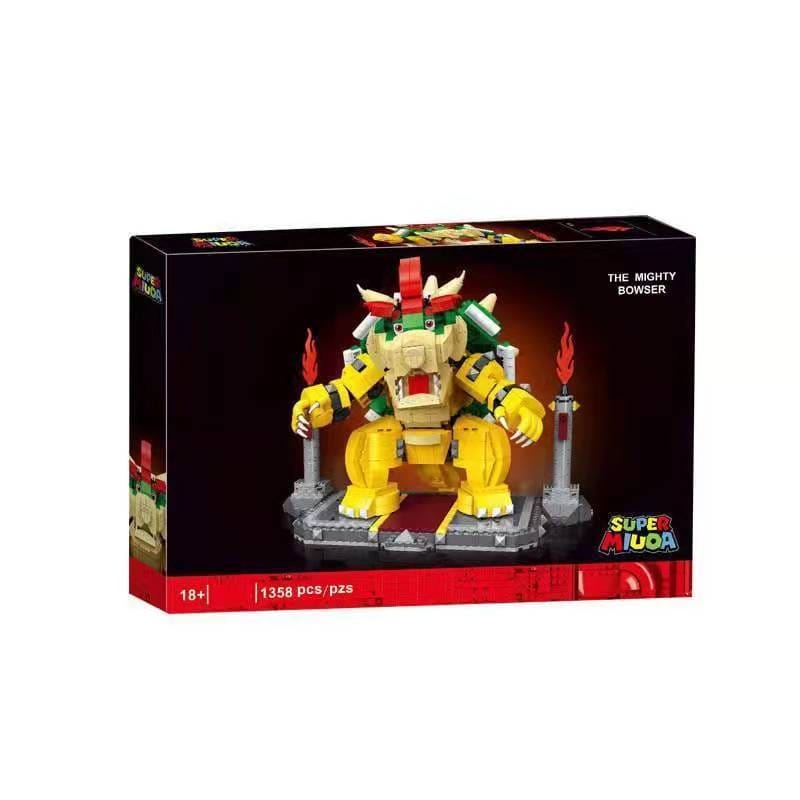 SUPER MARIO THE MIGHTY BOWSER BUILDING BLOCK(99068) | Shopee Singapore