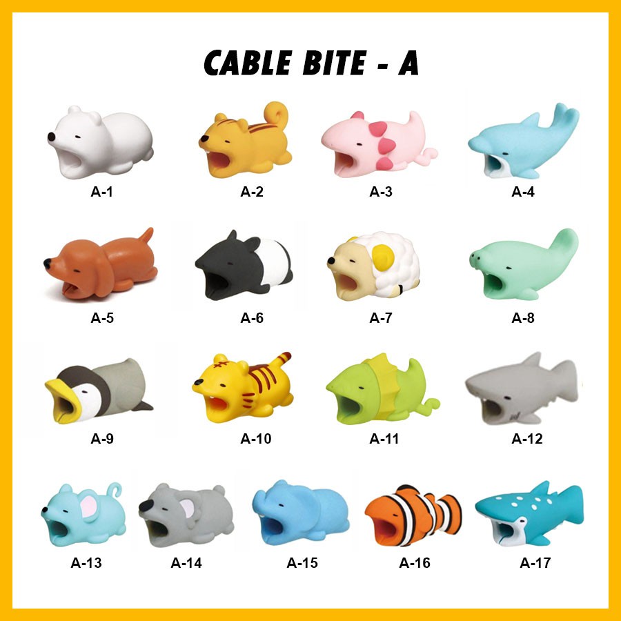 CABLE BITE CABLE END PROTECTOR CABLE SAVER CABLE PROTECTOR ANIMAL ...