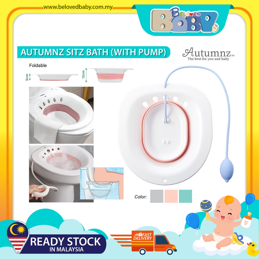 Autumnz Sitz Bath Foldable (With Pump) | Shopee Singapore
