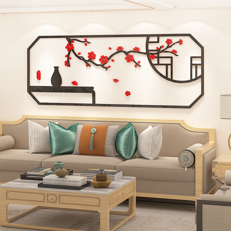 [DAORUI] Chinese Wall Stickers Creative Style Decoration Living Room ...