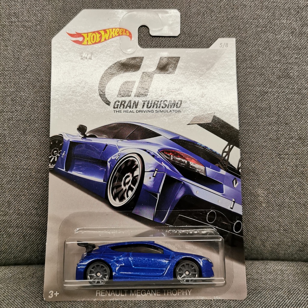 Hot Wheels Renault Megane Trophy Gran Turismo (GT) Diecast Car (Blue ...