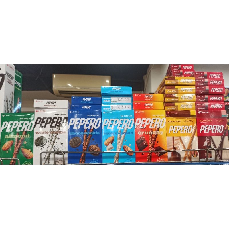 Lotte Pepero Stick Box 32g / Lotte Pepero Wafer Stick All Variant 32g ...