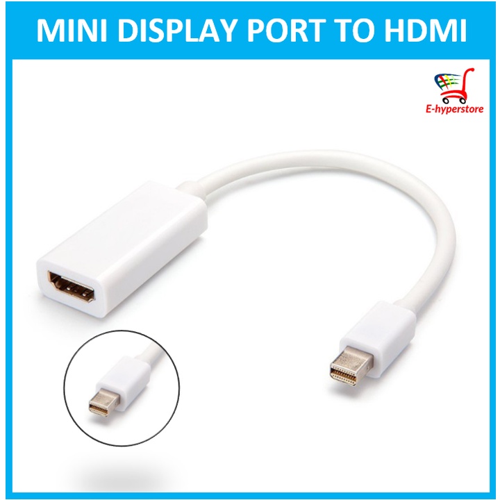 Mini-Display Port to HDMI Adapter Mini DP to HDMI Adapter Cable HD For ...