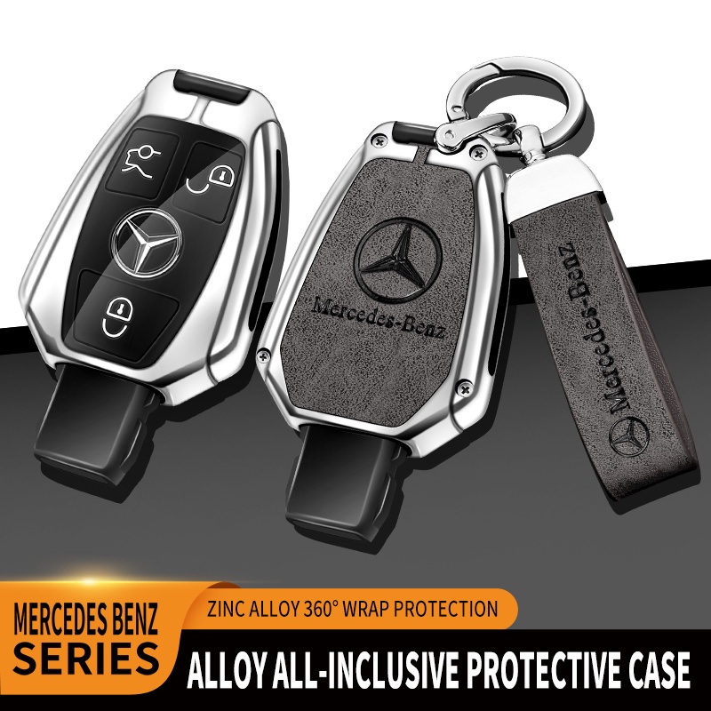 2022 NEW Alloy Car Key Cover Case Mercedes Benz A/C/E/G/S/SL/CLA/CLS ...