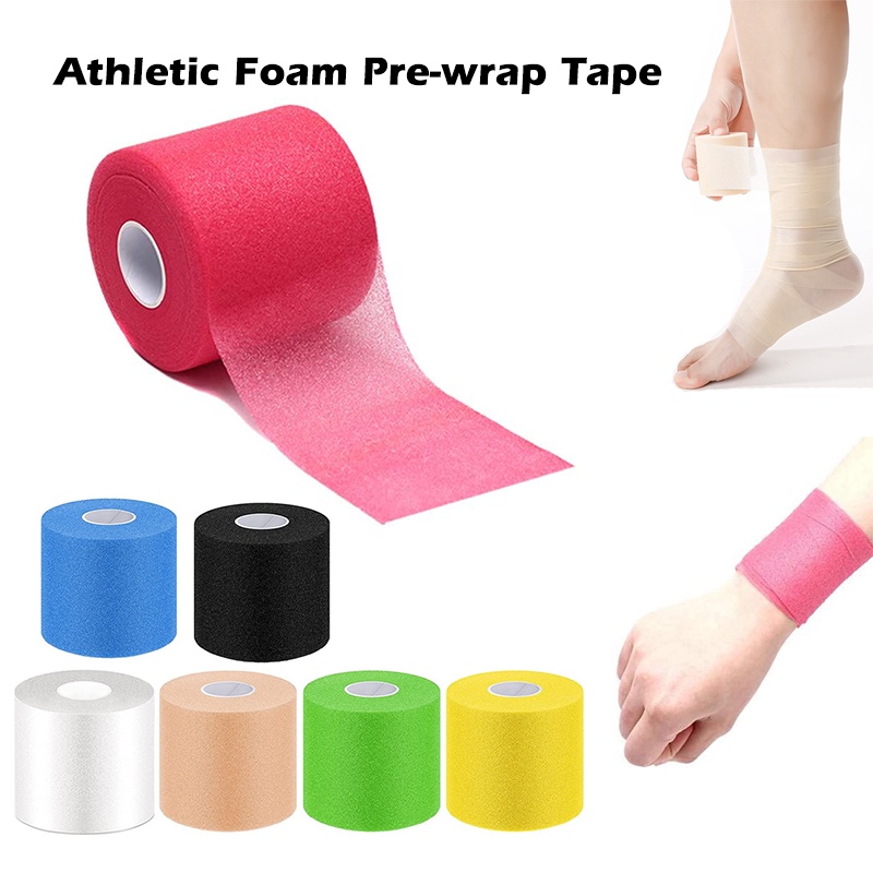 1 Rolls Foam Underwrap Foam Pre wrap Sports Tape For Athletic Tape for ...