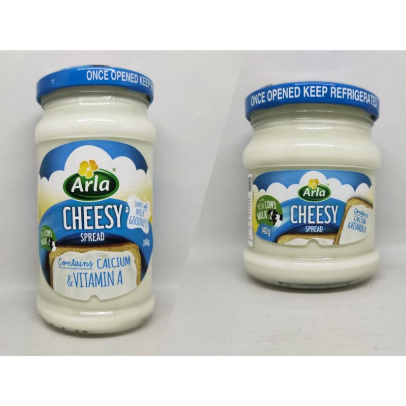 Cheesy Spread Arla Cheese 140gram or 240gram Suitable for Bread or ...